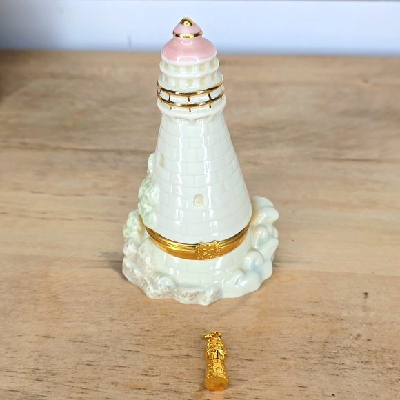 Lenox | Other | Lenox Lighthouse The Light In The Harbor Hinged ...